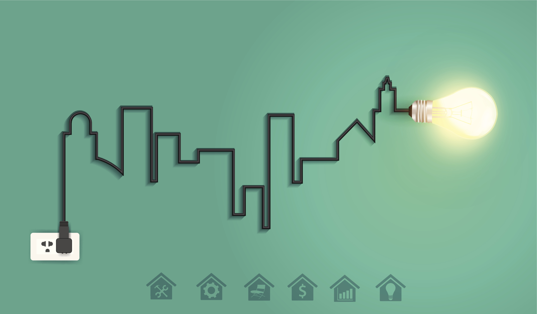 hus strøm ThinkStock