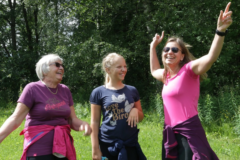 Stolpejakten får folk ut på tur